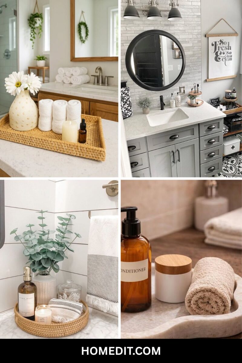 16 Bathroom Tray Ideas for 2026 The Small Countertop Detail That Makes ...