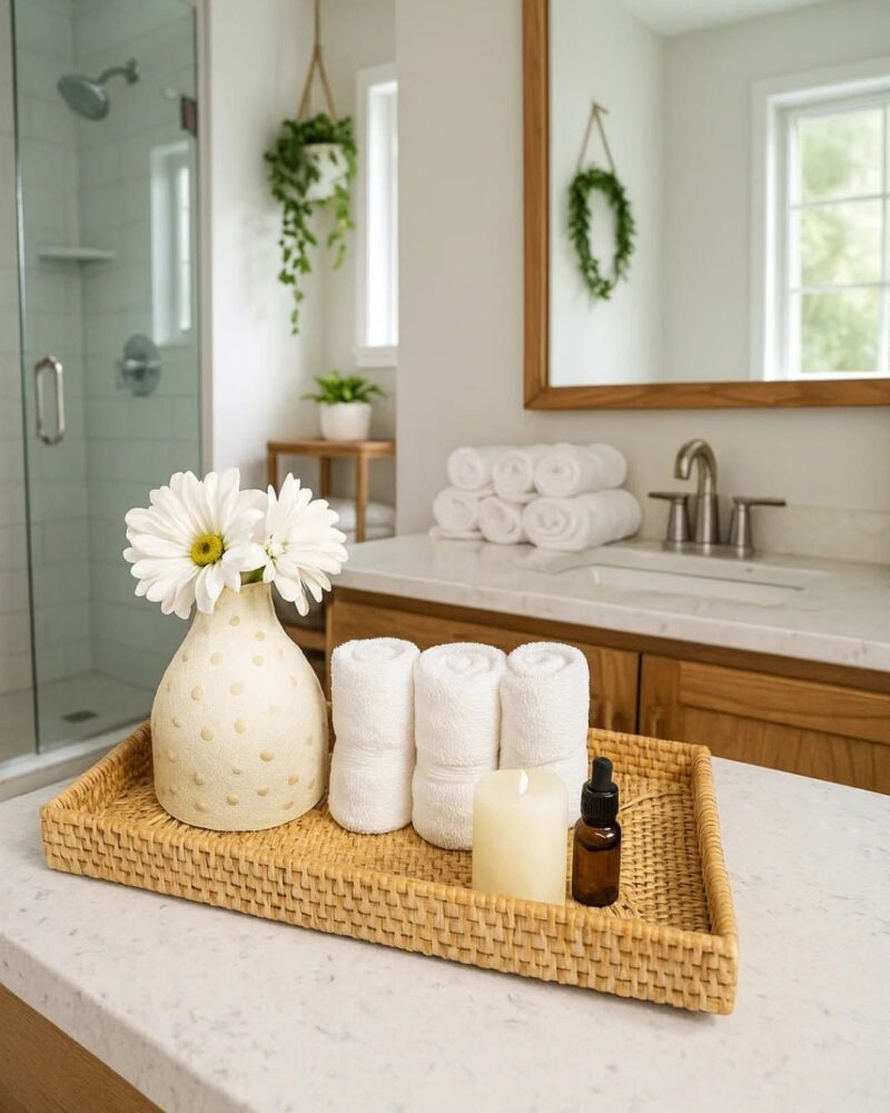 16 Bathroom Tray Ideas for 2026 The Small Countertop Detail That Makes ...