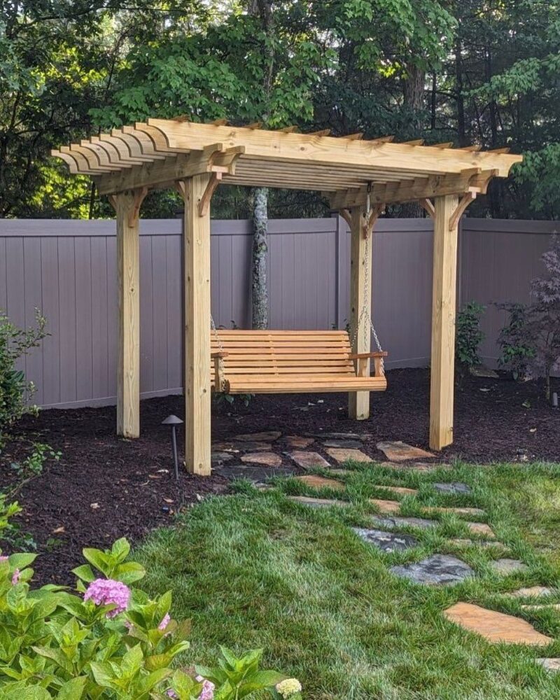 12 Arbor Swing Ideas for 2026 Where Loose Patio Furniture Is No Longer ...